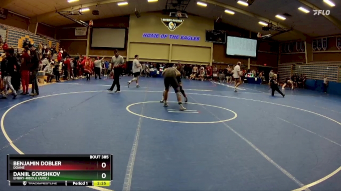 174 lbs 1st Place Match - Daniil Gorshkov, Embry-Riddle (Ariz.) vs Benjamin Dobler, Doane