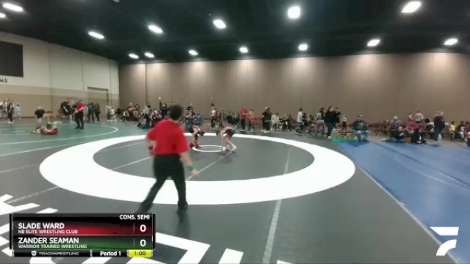 78 lbs Cons. Semi - Slade Ward, NB Elite Wrestling Club vs Zander ...