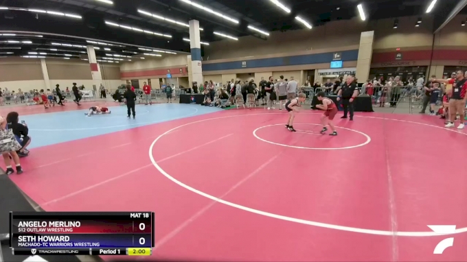 84 lbs 3rd Place Match - Angelo Merlino, 512 Outlaw Wrestling vs Seth ...