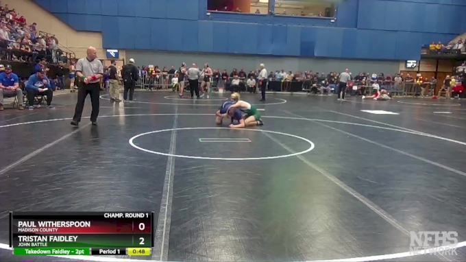 2 - 138 lbs Cons. Round 2 - Tristan Faidley, John Battle vs Paul ...