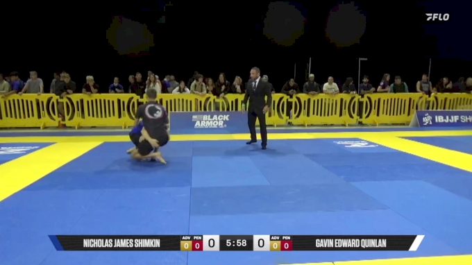 Gavin Edward Quinlan vs Nicholas James Shimkin 2025 Pan IBJJF Jiu-Jitsu ...