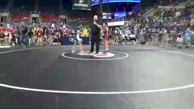 100 lbs Round Of 16 - Rianne Murphy, Indiana vs Chevy Coleman, Louisiana