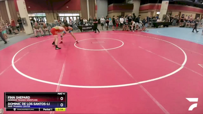 160 lbs Quarterfinal - Finn Shepard, Warrior Trained Wrestling vs ...