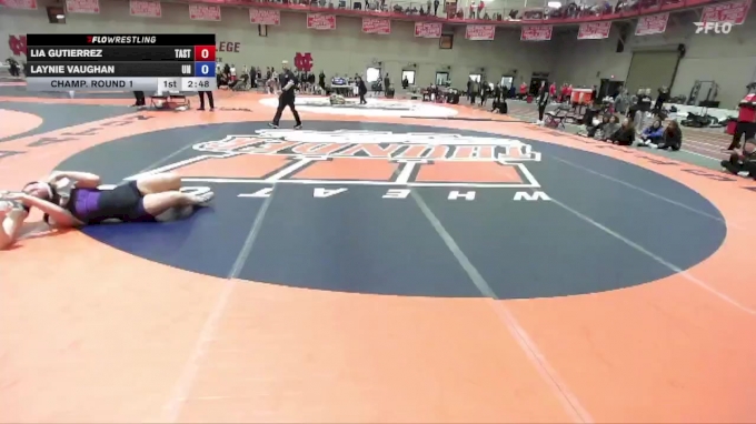 180 B Champ. Round 1 - Lia Gutierrez, Tarleton State vs Laynie Vaughan ...