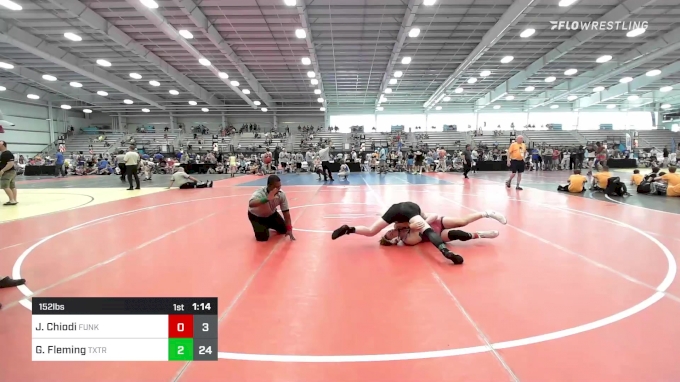 152 lbs Rr Rnd 2 - Jason Chiodi, Funk University vs Gus Fleming, Terps ...