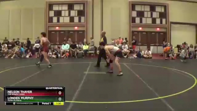 145 lbs Quarterfinal - Londen Murphy, Team Olympia vs Nelson Thayer ...