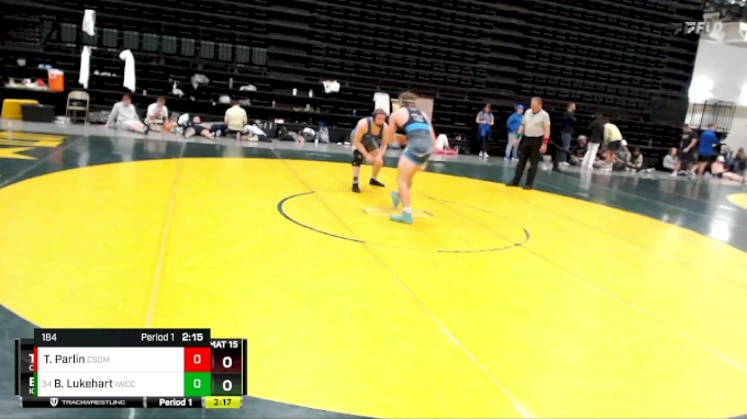 184 lbs Champ. Round 2 - Bruce Lukehart, Iowa Western Community College ...