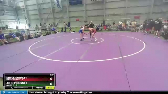 170 lbs Semis & 1st Wrestleback (8 Team) - Bryce Burkett, Minnesota ...