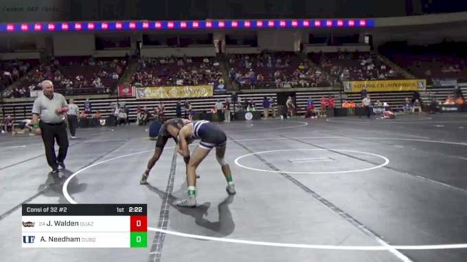 125 lbs Consi Of 32 #2 - Jason Walden, Ottawa - Arizona vs Alex Needham ...
