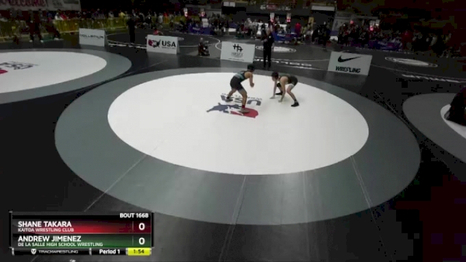 144 lbs Champ. Round 3 - Andrew Jimenez, De La Salle High School ...