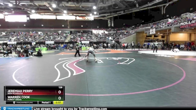 126 lbs Cons. Round 4 - Warren Cook, Forest Grove vs Jeremiah Perry ...