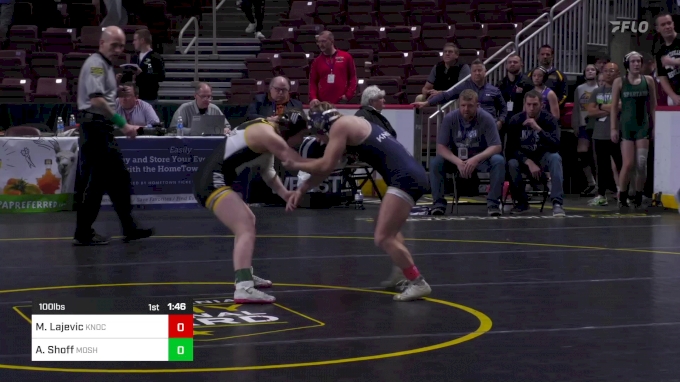 100 lbs Round Of 16 - Miranda Lajevic, Knoch-G vs Autumn Shoff ...