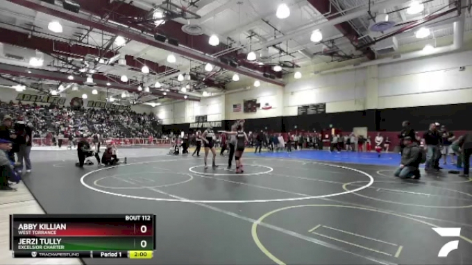 140 lbs Champ. Round 1 - Abby Killian, West Torrance vs Jerzi Tully ...