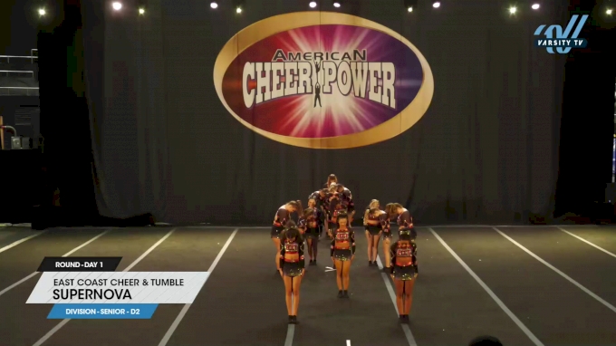 East Coast Cheer & Tumble - Supernova [2025 L2 Senior - D2 Day 1] 2025 ...