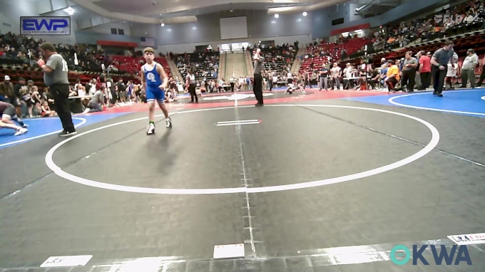 110 lbs Quarterfinal - Aubrey Gomez, Tulsa Blue T Panthers vs Aiden ...