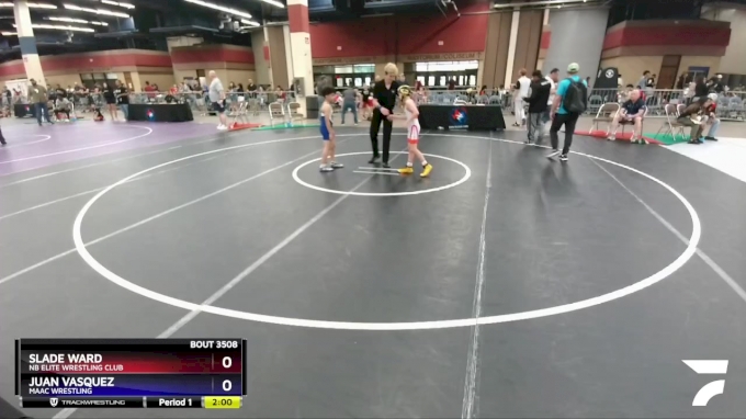 78 lbs Champ. Round 1 - Slade Ward, NB Elite Wrestling Club vs Juan ...