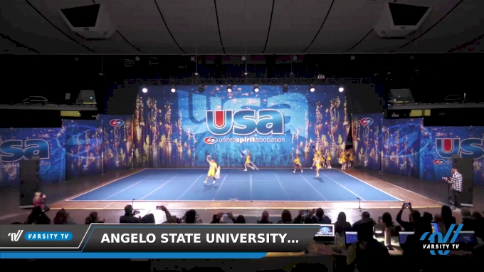 Angelo State University - Angelo State Cheer [2022 College -- Band ...