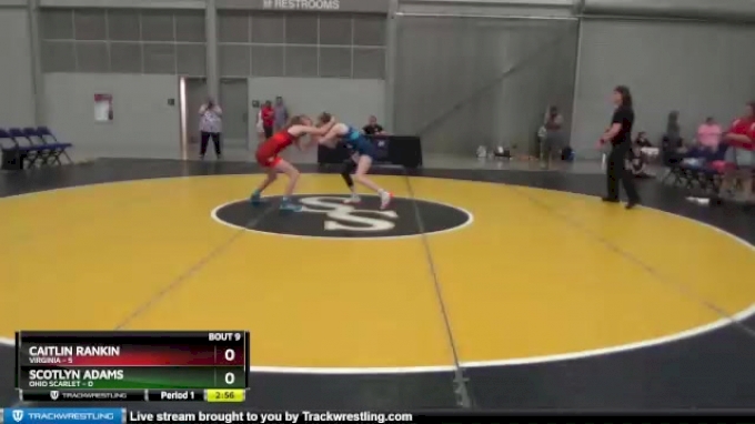 106 lbs Round 3 (8 Team) - Caitlin Rankin, Virginia vs Scotlyn Adams ...