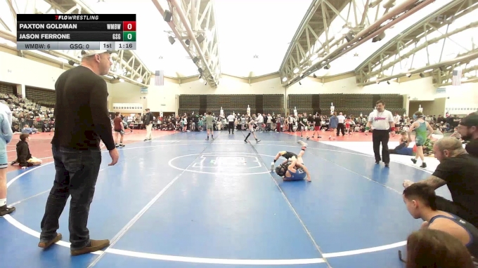 57 lbs Rr Rnd 3 - Paxton Goldman, Williamstown Mighty Braves ES vs ...