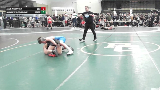 111 lbs Rr Rnd 5 - Jace Neborak, All I See Is Gold Academy Stars - ESC ...