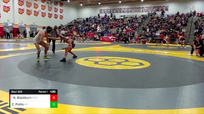 144 lbs Champ. Round 3 - Nick Blackburn, Mentor vs Cameron Plotts ...