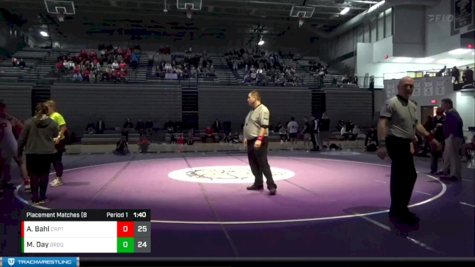 145 lbs Placement Matches (8 Team) - Anthony Bahl, Crown Point vs Mason ...