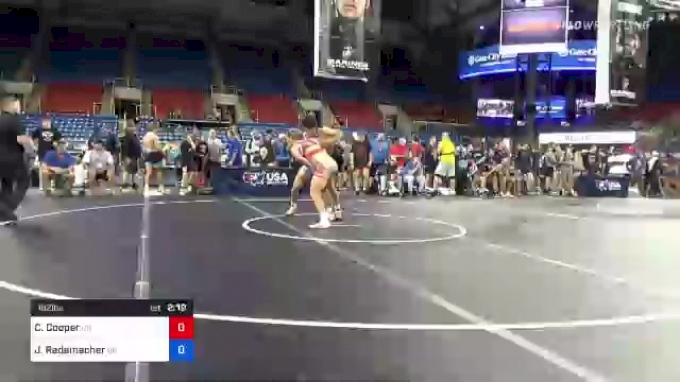 182 lbs Consi Of 16 #1 - Connor Cooper, Georgia vs Justin Rademacher ...