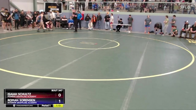 132 lbs Cons. Round 2 - Roman Sorensen, Interior Grappling Academy vs ...