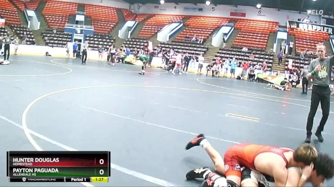 130 lbs Semifinal - Payton Paguada, Allendale HS vs Hunter Douglas ...
