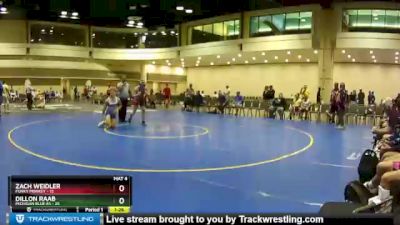 160 lbs Round 2 (8 Team) - Dillon Raab, Michigan Blue AS vs Zach ...