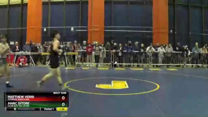 132 lbs Champ. Round 1 - Marc DiTore, Club Not Yet Listed vs Matthew ...