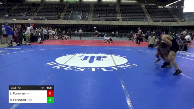 145 lbs Semifinal - Leo Foreman, University Park vs Rhys Ferguson ...