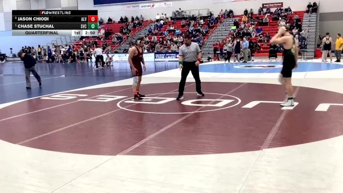 197 lbs Quarterfinal - Chase Stuchal, St. Vincent College vs Jason ...