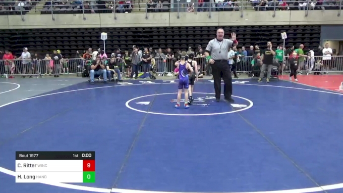 50 lbs Consi Of 8 #2 - Clint Ritter, Winchester vs Hayden Long, Hanover