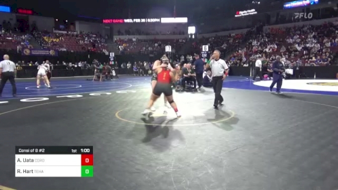 170 lbs Consi Of 8 #2 - Alexandra Uata, Corona vs Reese Hart, Tehachapi