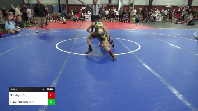 86 lbs Consi Of 8 #1 - Sean Daly, Jackson Township vs Tyler Carruthers ...
