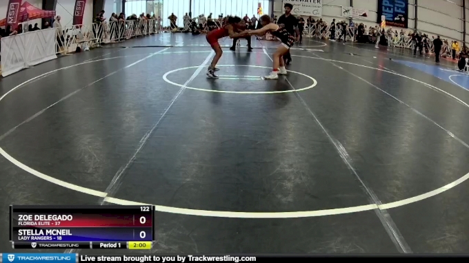 122 lbs Rd# 5- 2:00pm Friday - Zoe Delegado, Florida Elite vs Stella ...