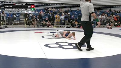 67 lbs 3rd Place Match - Remington Pierzynowski, Massa's Maniacs vs Ty ...