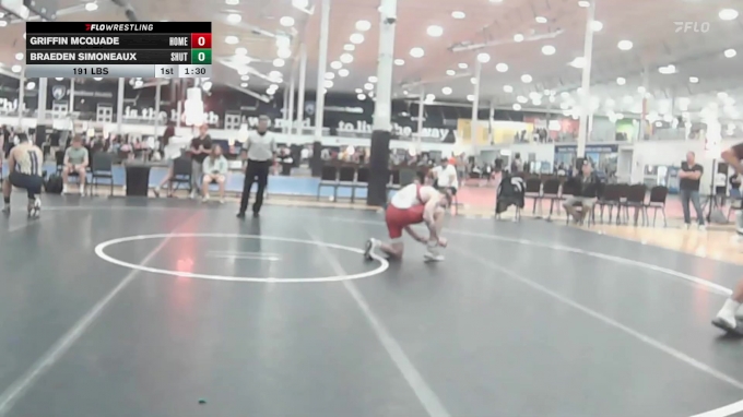 191 lbs Rr Rnd 4 - Griffin Mcquade, Homegrown White - HSC vs Braeden ...