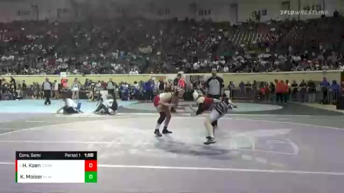 152 lbs Cons. Semi - Hannah Koen, Comanche vs Kobie Moiser, Plainview