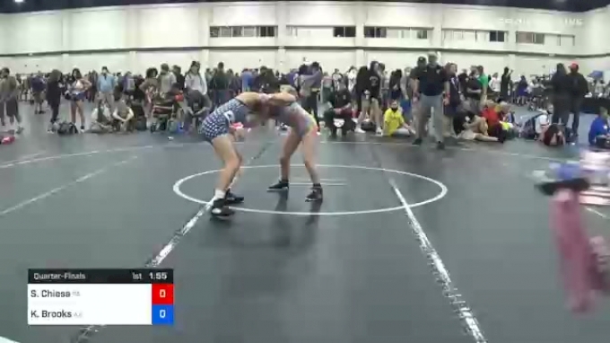 97 lbs Quarterfinal - Sierra Chiesa, PA vs Karlee Brooks, AZ