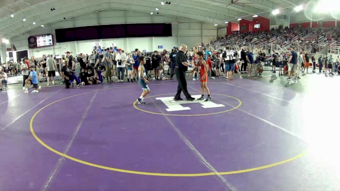 71 lbs Semis - Cameron Allen, Oconomowoc Wrestling Club vs Prentice ...