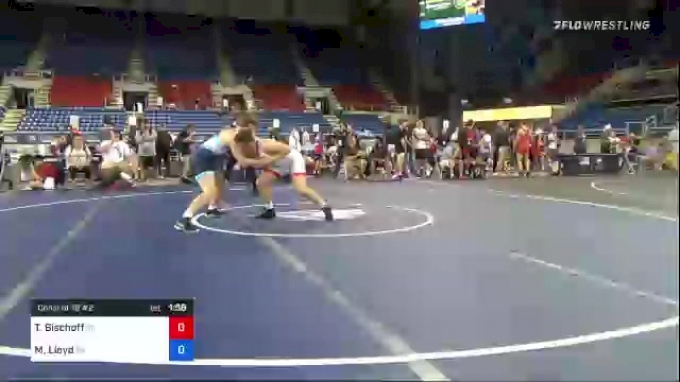 182 lbs Consi Of 16 #2 - Thomas Bischoff, Oregon vs Magnus Lloyd ...