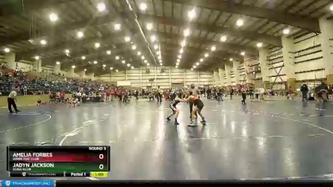 101 lbs Round 3 - Jadyn Jackson, Kuna Klub vs Amelia Forbes, Hawk Mat Club