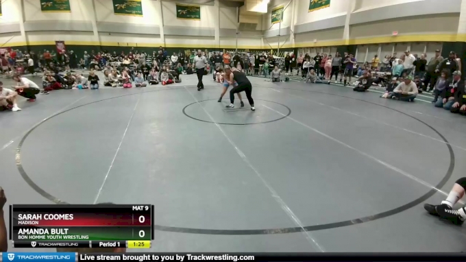 133-149 lbs Round 3 - Sarah Coomes, Madison vs Amanda Bult, Bon Homme ...