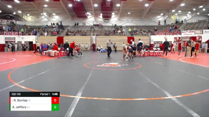 102-110 lbs Championship Bracket - Rachel Dunlap, Rensselaer Central vs ...
