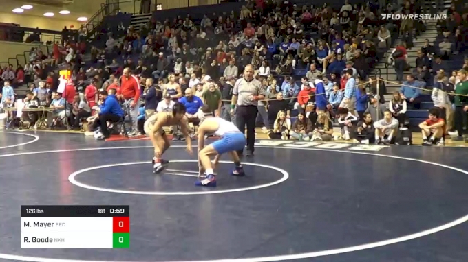 126 lbs Consolation - Matt Mayer, Bethlehem Catholic vs Ray Goode, New Kent