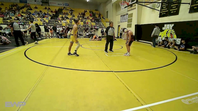 112 lbs Round Of 16 - Jacob Mangrum, Wagoner vs Brendan Ameecher, Jay ...