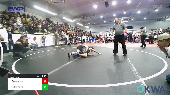 100 lbs Rr Rnd 1 - Jack Bovos, Salina Wrestling Club vs Carson Riley ...