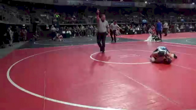 99 lbs 3rd Place - Payton Hester, Webb City Youth Wrestling vs Madison ...